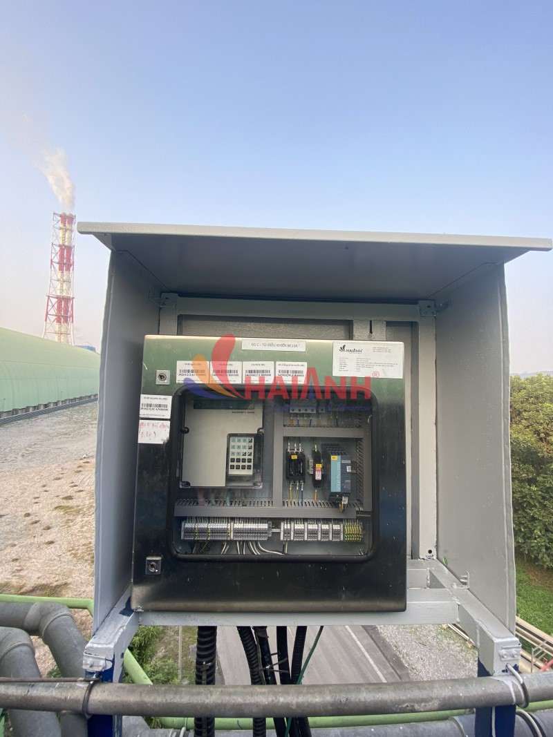 Hệ thống cân băng tải BW500 - Công ty nhiệt điện Nghi Sơn
