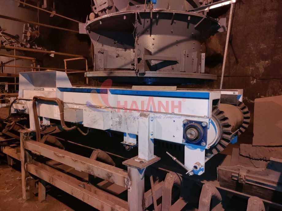 Belt weighing systems for the mixing area and sintering station 3 at ...