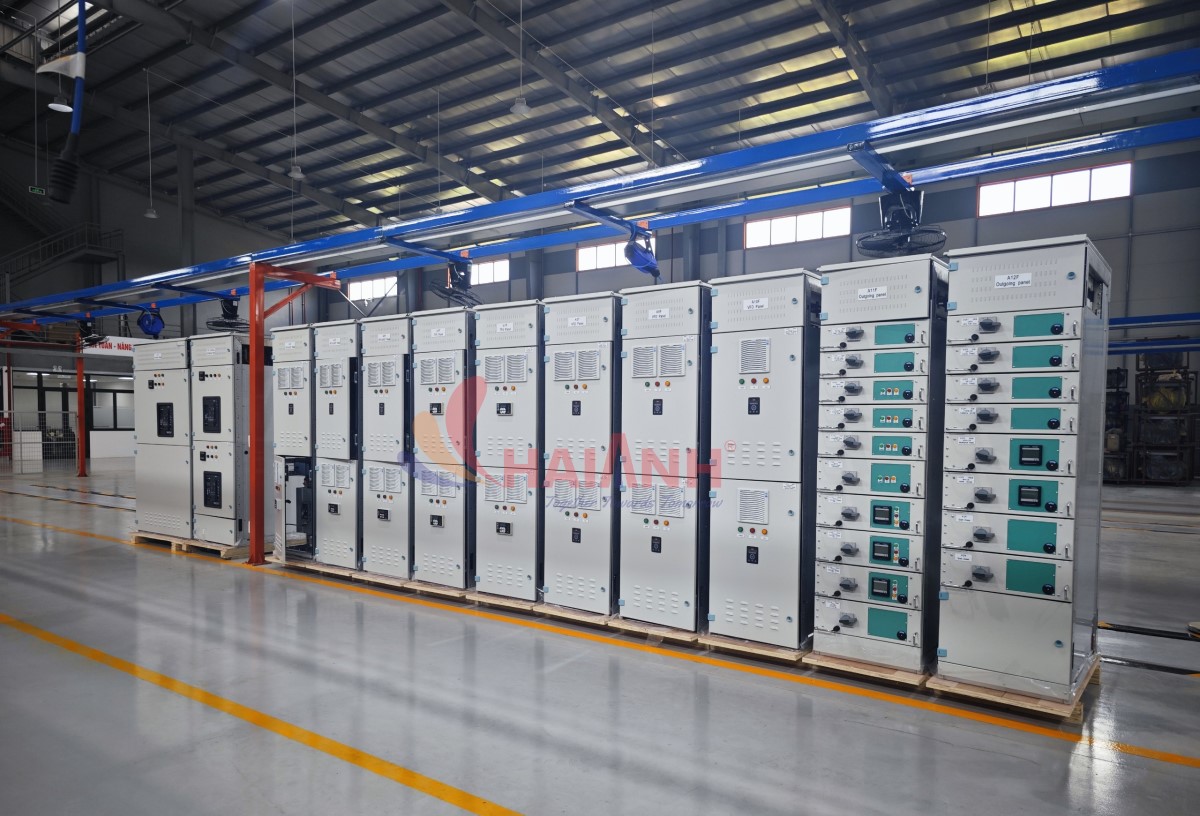 MV soft starter system, MCC - Messer Long An Factory