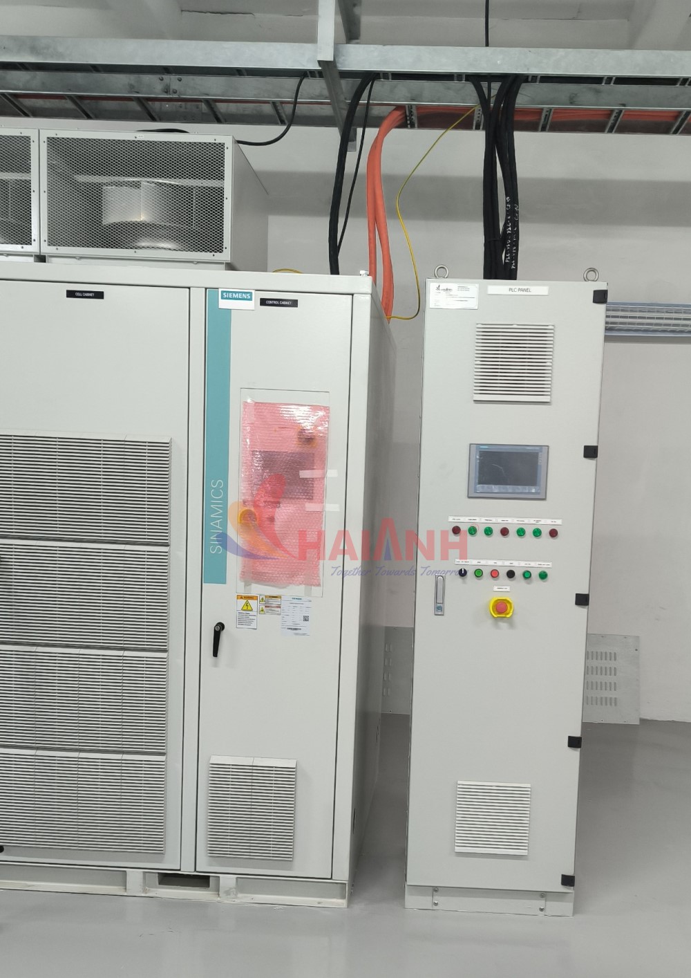Hệ thống tủ MV, LV, MV VFD, MV SST và máy biến áp 12/16MVA và 2500KVA ...